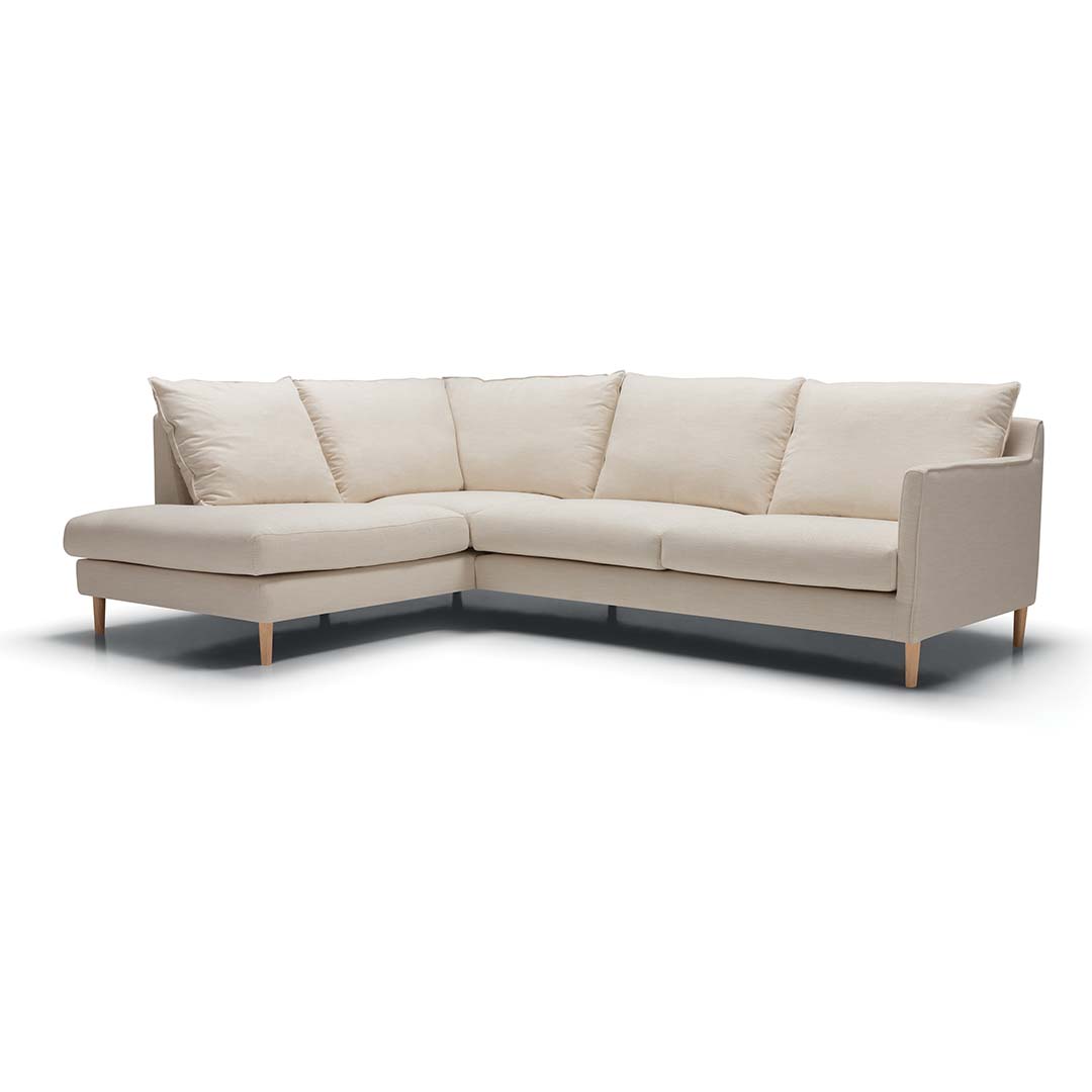 Sally Divan Vänsterställd - Timber Cream | SITS | Stalands